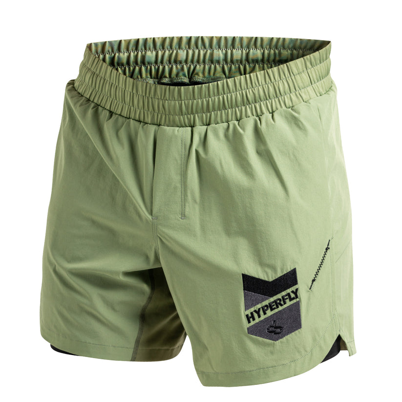 Icon Combat Shorts Olive – Hyperfly Philippines