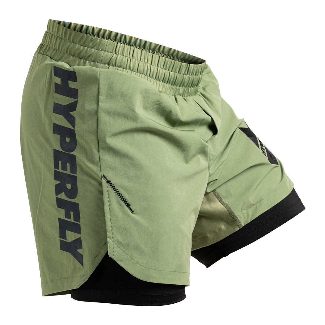 Icon Combat Shorts Olive – Hyperfly Philippines